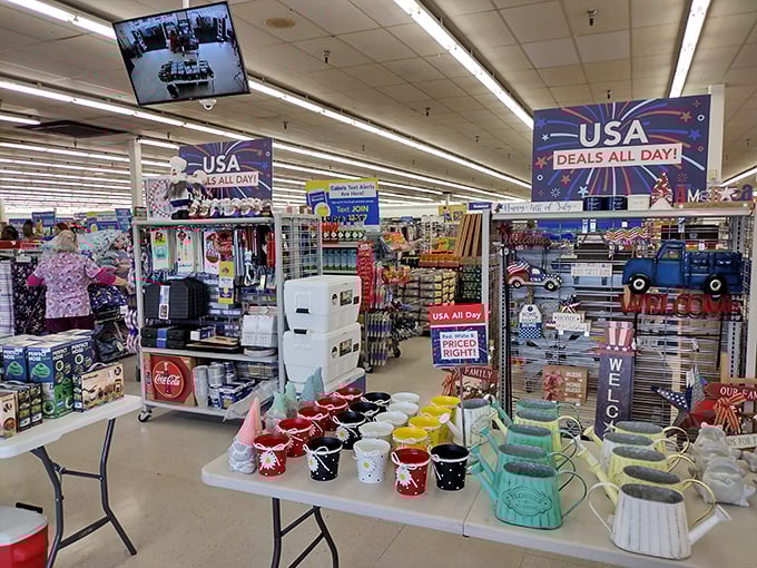 Step into a world where every aisle is a new adventure. Gabriel Brothers' interior is a kaleidoscope of deals, from fashion to home decor.