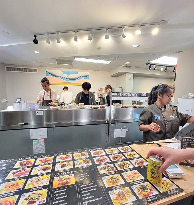 Sushi lovers, rejoice! Maguro Brothers' chirashi bowls are so beautiful, you'll want to frame them. But trust us, eating them is way more fun.