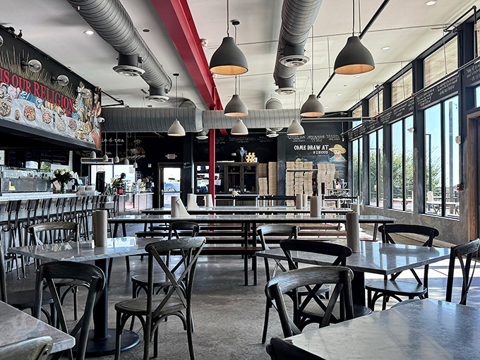 Don't let the plain exterior fool you &ndash; Pieous is serving up slices so good, they should be hanging in the Louvre.