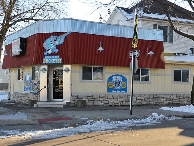 Home of the Buckets: Where the beer is cold, the calzones are hot, and the memories made over both are forever.