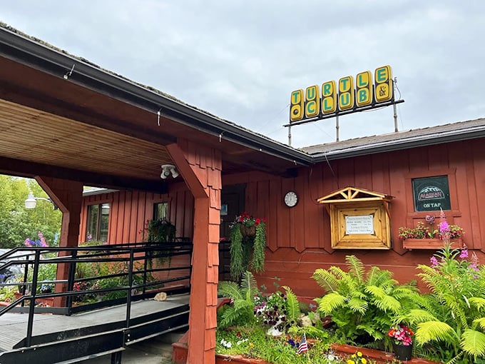 Retro vibes meet timeless flavors at The Turtle Club. It's like stepping into a delicious time machine, set to "peak steak" era.