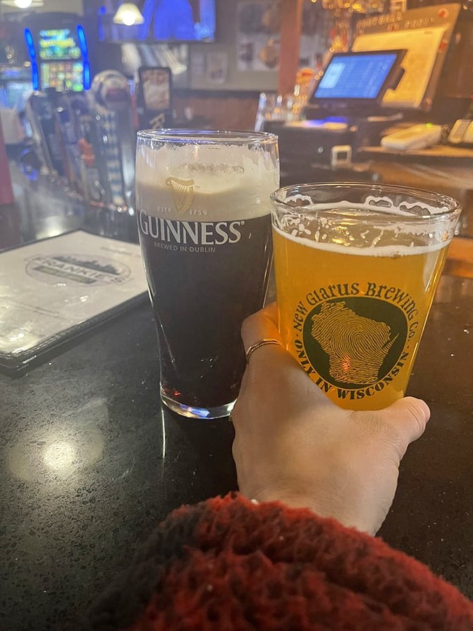 Cheers to good times! Whether you prefer your brew dark as night or golden as sunshine, Frankie's has just the thing to wet your whistle.