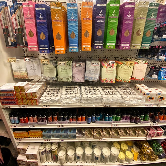 Aromatic paradise where $2 buys you ambiance worthy of a luxury cabin retreat. Who knew affordable could smell this good?