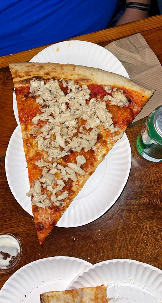 Caesar salad, meet pizza. It's a match made in culinary heaven, proving that sometimes two rights make an even better right.