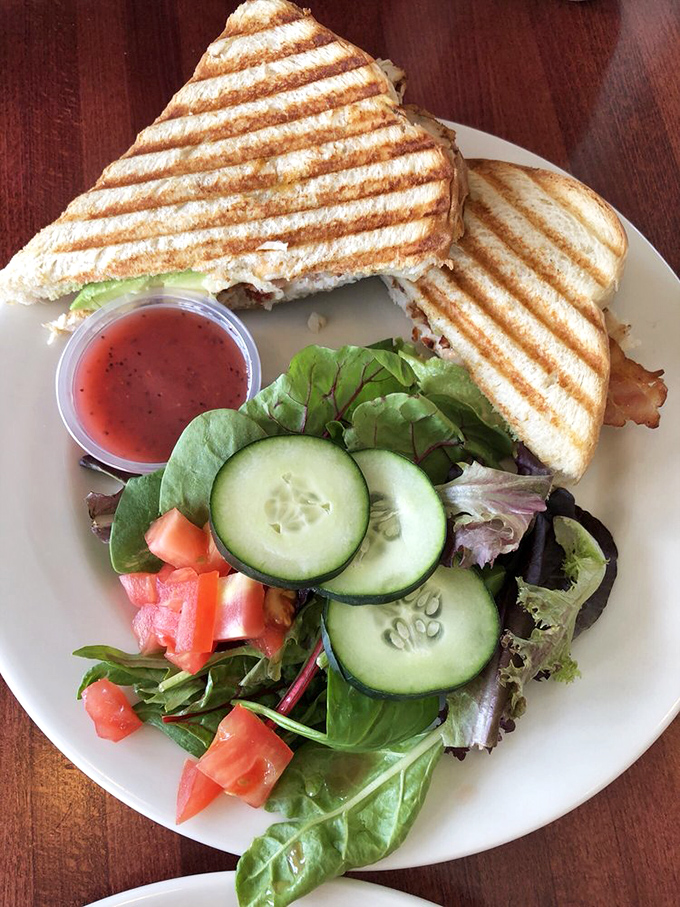 Chicken and bacon join forces with a side salad in this plate of pure joy. It's like a party in your mouth, and everyone's invited &ndash; even the vegetables!