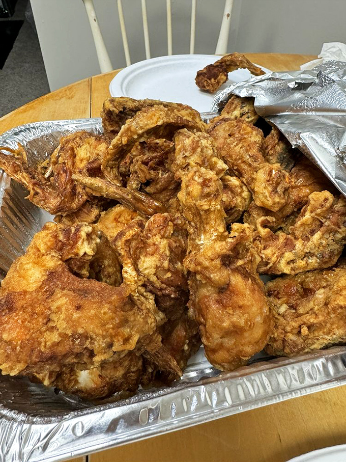 Fried chicken so good, it'll make you want to start a support group. "Hi, I'm [Your Name], and I'm addicted to Lettie's crispy, juicy perfection."