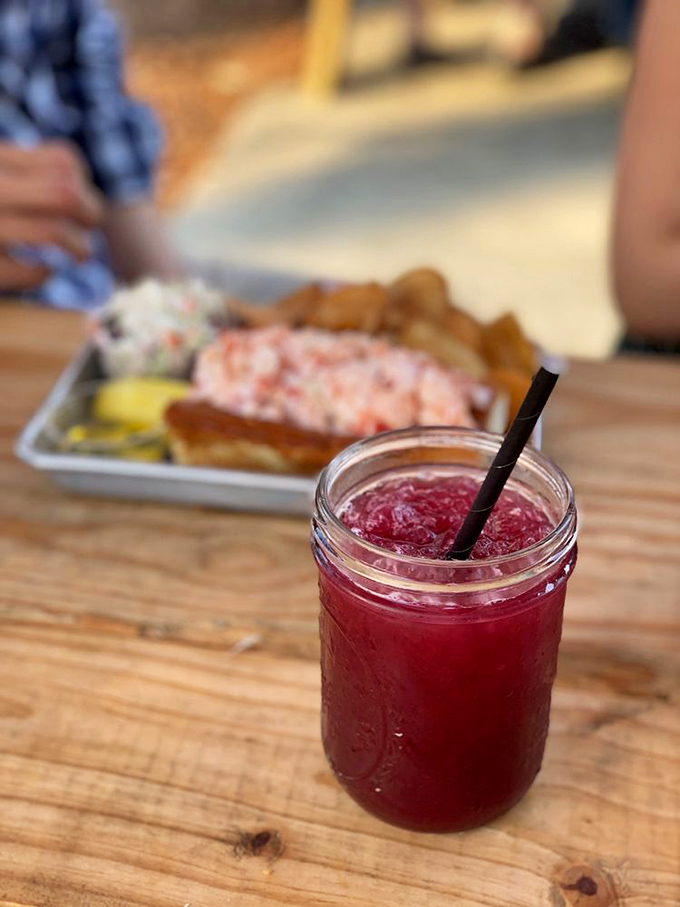 Pucker up, buttercup! This Spiked Blueberry Lemonade is summer in a jar, with a kick that'll make your taste buds do a happy dance.
