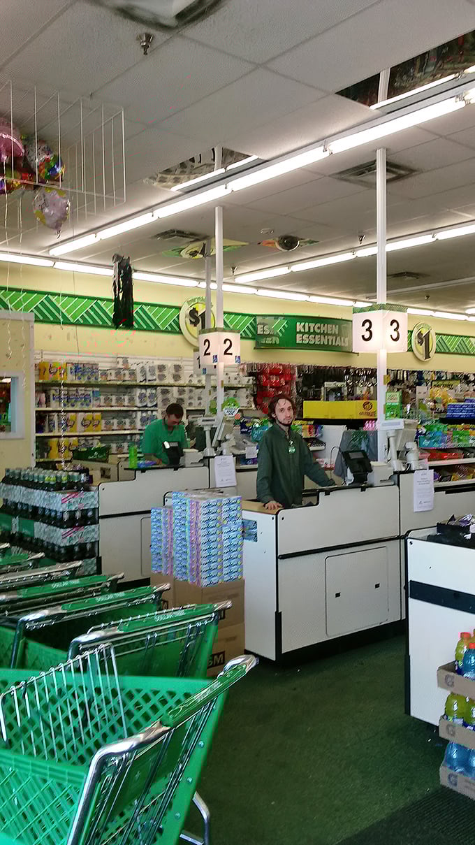 The unsung heroes of bargain retail, keeping shelves stocked and checkout lines moving with efficiency that rivals any high-end store.