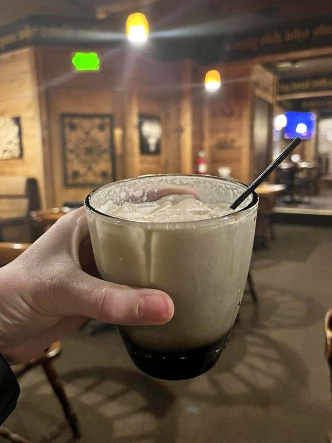 Is it a cocktail or a dessert? This White Russian doesn't care about labels. It's here to party in your mouth, dude-style.