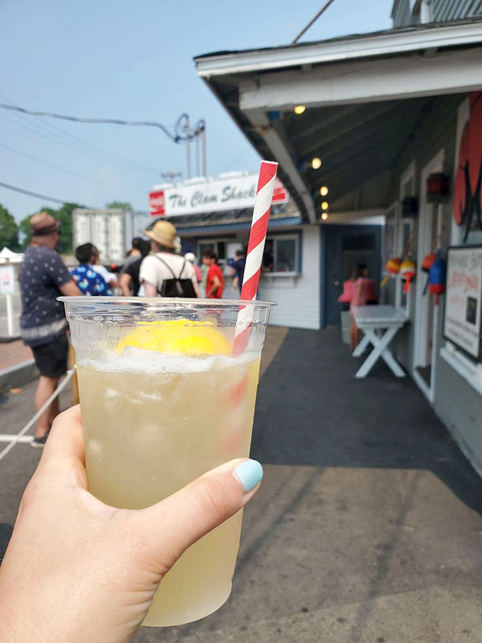 When life gives you lemons, The Clam Shack makes lemonade. Pucker up for a sip of summer in a cup!