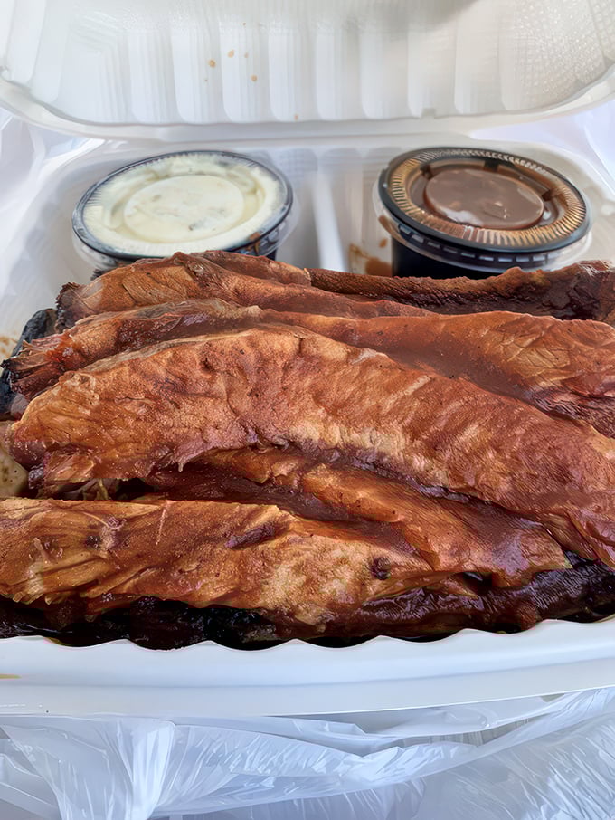 Double trouble never tasted so good. This brisket and beef rib combo is like the dynamic duo of the barbecue world - unstoppable and irresistible.