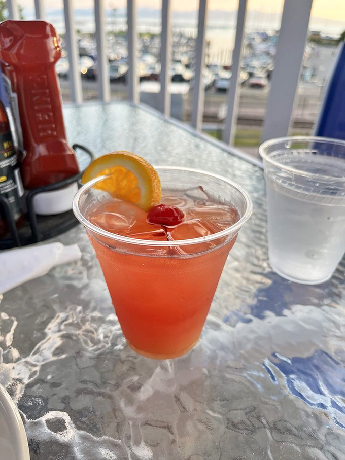 A Bahama Mama that transports you to the tropics. One sip, and you'll swear you hear steel drums in the distance.