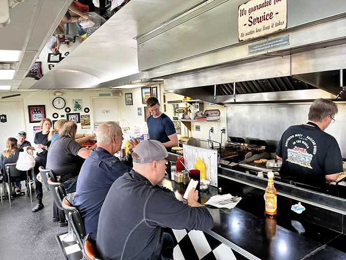 Pull up a seat at the breakfast bar of champions. It's like front-row tickets to the most delicious show in town.