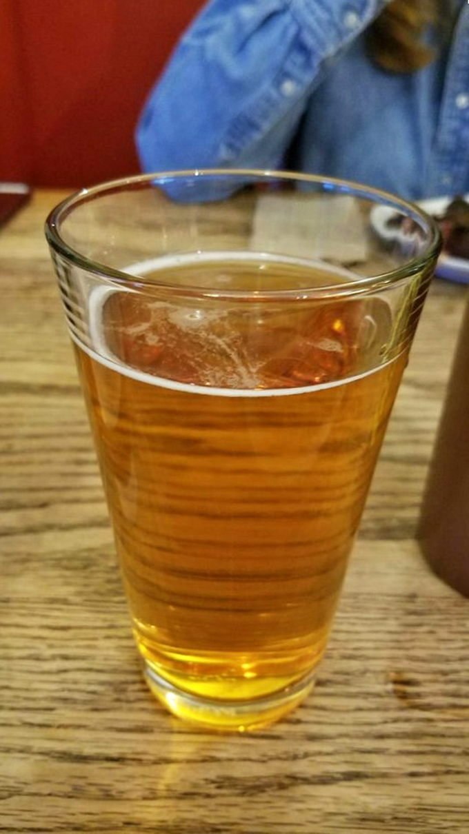 Golden nectar in a glass! This beer is the perfect sidekick for your BBQ adventure, ready to wash down the smoky goodness.