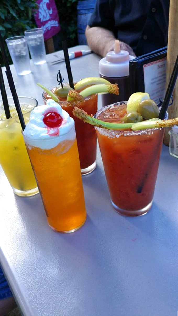 Liquid refreshment lineup that's more colorful than a Pixar movie. Sip, savor, and let the good times roll!