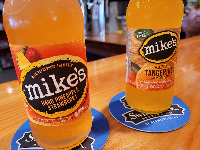 Quench your thirst with some local flavor. These colorful bottles are ready to cool you down faster than a dip in Lake Champlain.