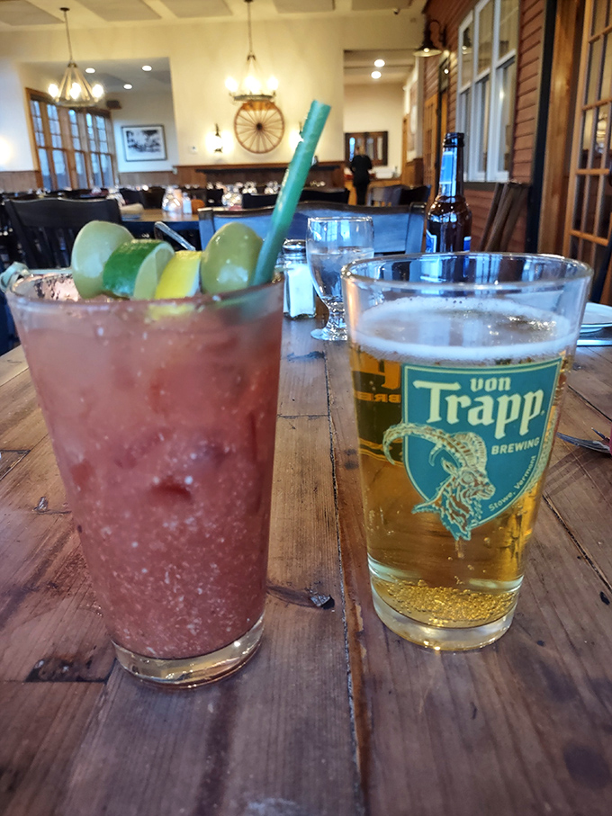 Cheers to good times! These drinks are like liquid sunshine, perfect for washing down a hearty meal.