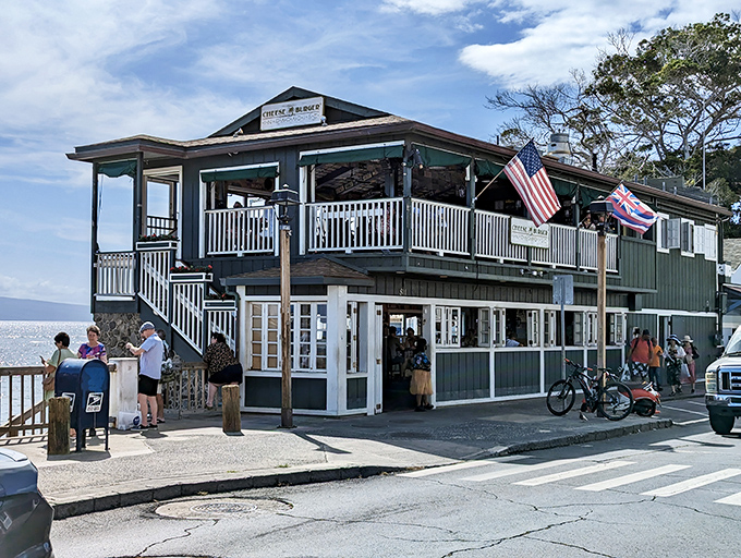 Paradise found! This beachside eatery proves that sometimes, all you need is a good burger and an ocean view to find nirvana.