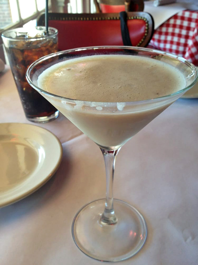 Chocolate martini or dessert in a glass? Why not both? It's the perfect sweet ending to your seafood adventure.