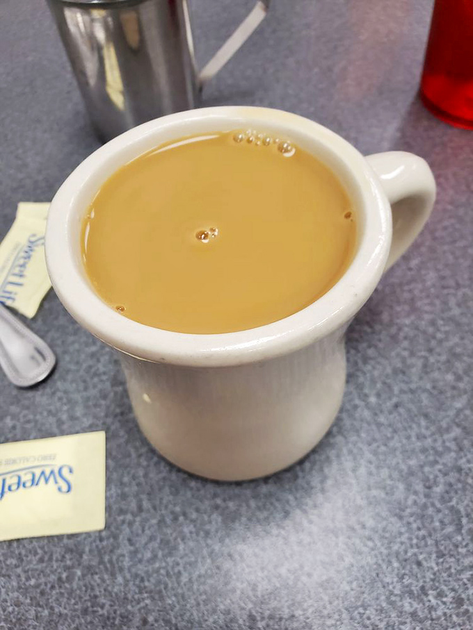 Liquid gold in a mug! This coffee isn't just a wake-up call; it's a warm hug for your insides on a chilly Carolina morning.