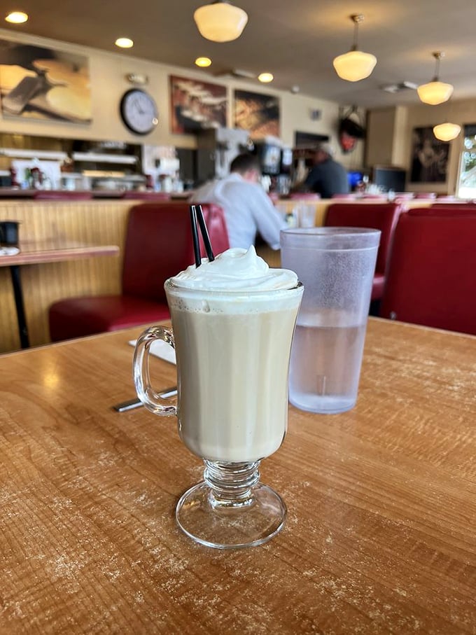 Coffee with a party hat on! This frothy concoction is the perfect blend of wake-up call and "treat yourself" indulgence.