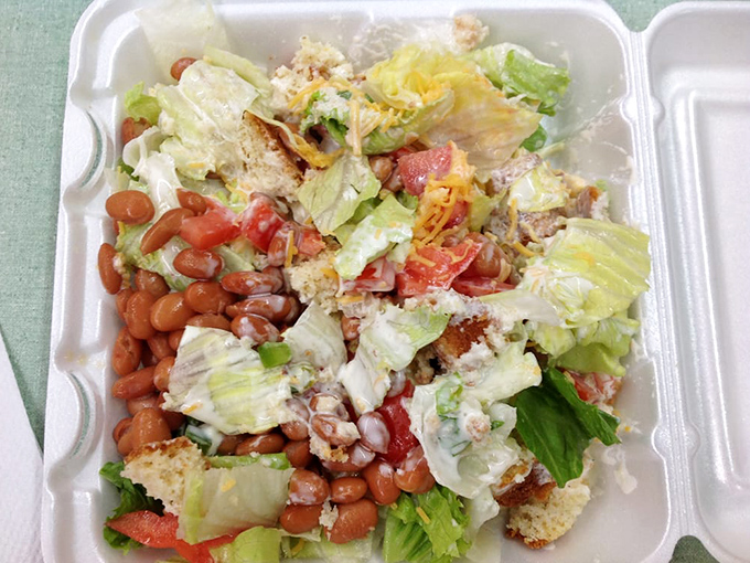 Thursday's special: Cornbread Salad. It's like your grandma's garden party got a Mississippi makeover &ndash; colorful, comforting, and oh-so-Southern.