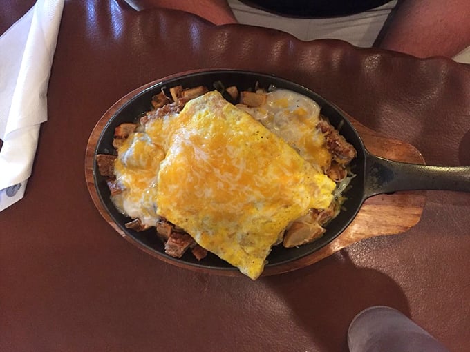 The Country Skillet: where breakfast meets art, and your fork becomes a paintbrush of deliciousness.