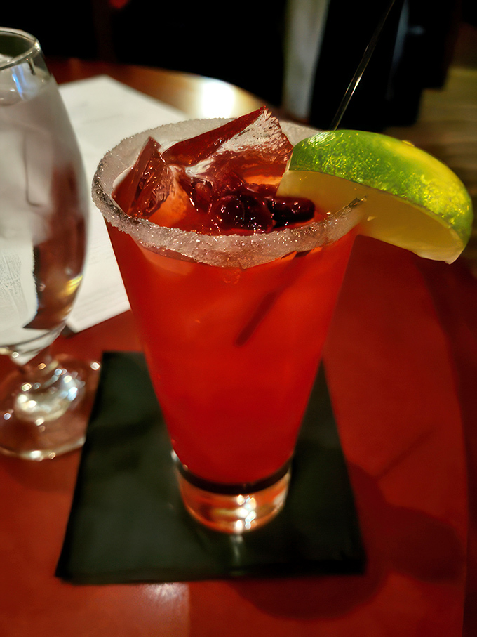 This isn't just a cocktail, it's a holiday party in a glass. Santa's new favorite after a long night of deliveries!