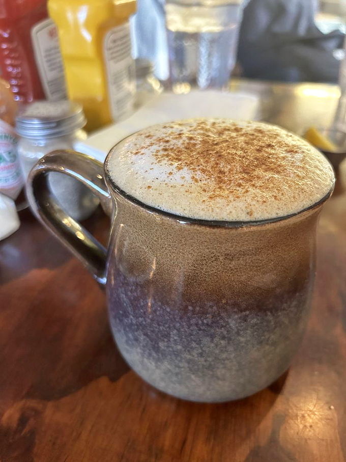 Meet the Cubano Latte: where coffee meets cinnamon in a steamy romance. It's like a warm hug for your insides on a chilly morning.