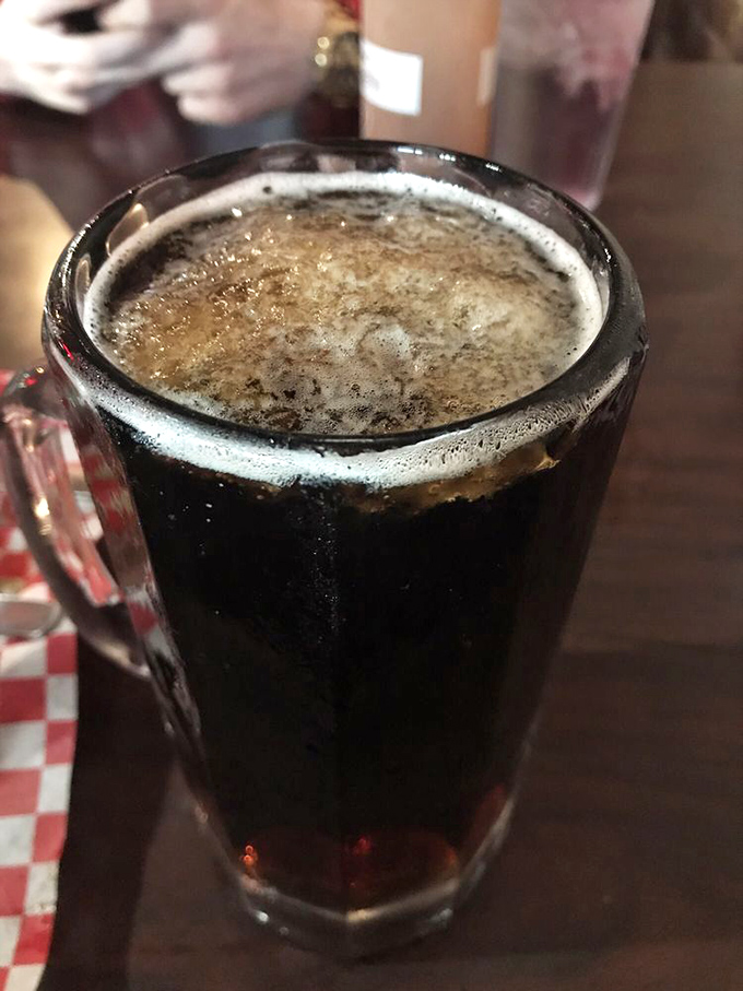 That frosty mug of root beer isn't just a drink&mdash;it's the perfect palate cleanser between bites of smoky, savory perfection.