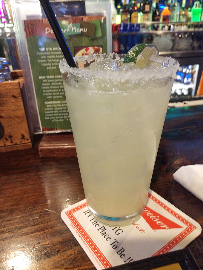 Cheers to good times! This frosty margarita is like a vacation in a glass – no sunscreen required, just a healthy thirst for adventure.