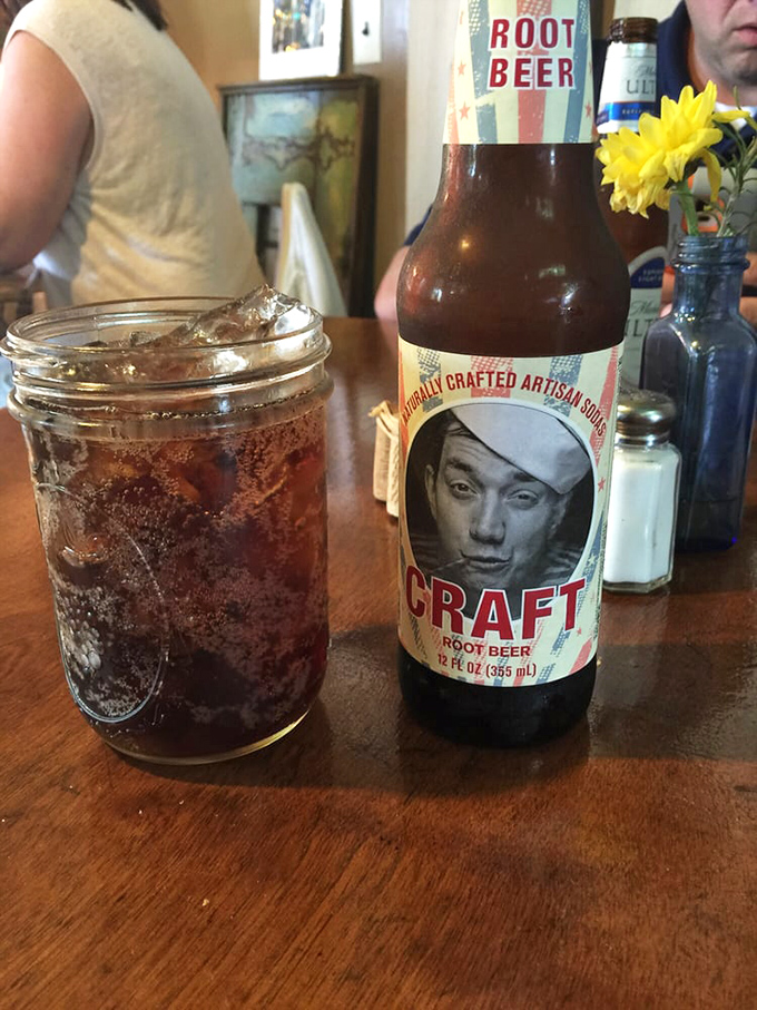 Quench your thirst with style! This root beer is so hip, it probably has its own Instagram account.