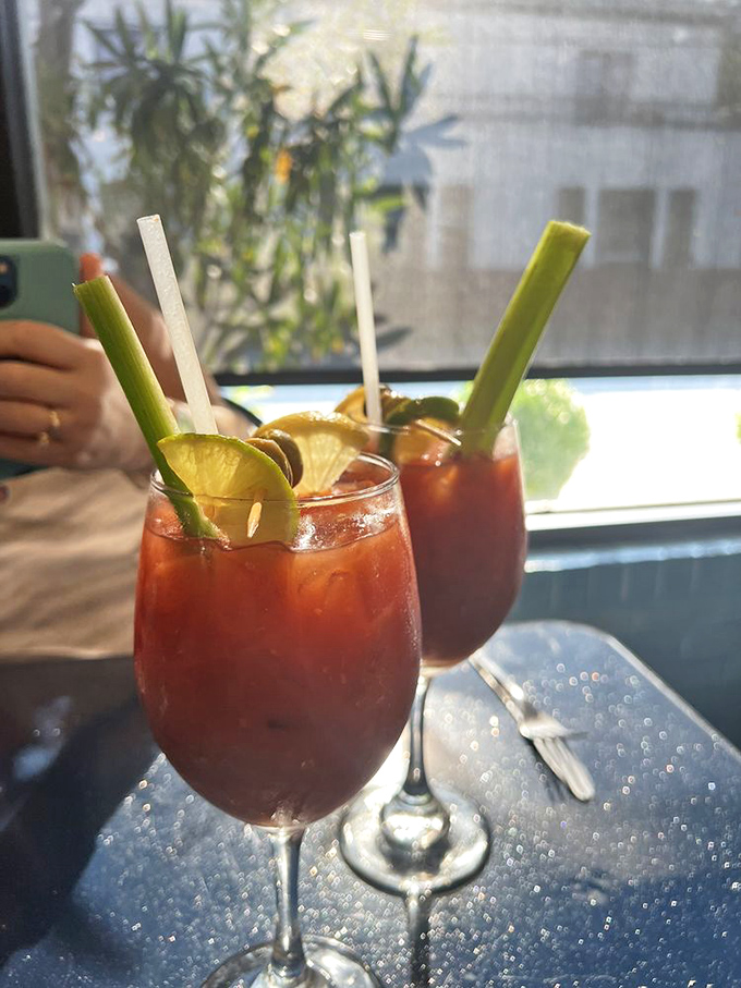 Bloody Marys: because sometimes your vegetables need a little kick to get you going in the morning.