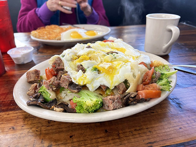 Mamma mia, that's a skillet! This Italian-inspired breakfast feast is like a Roman holiday for your mouth.