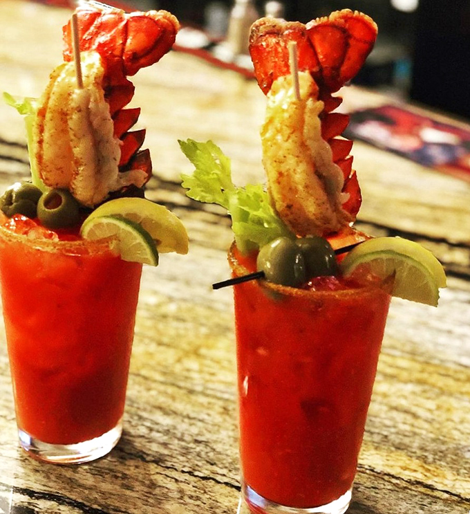 Bloody Marys with a twist&mdash;or should we say, a tail? These drinks are giving 'hair of the dog' a whole new meaning.