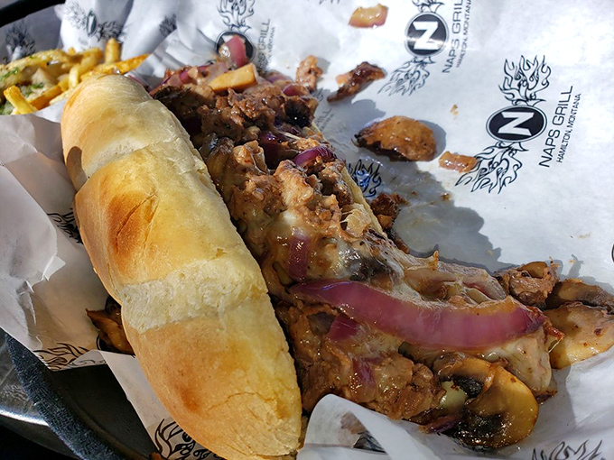 The Philly cheesesteak that could make a Bostonian switch allegiances. It's not just a sandwich, it's a flavor revolution.
