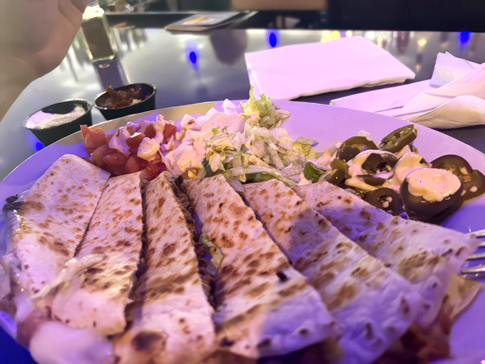 Quesadillas that could make a mariachi band break into song. Cheese pulls for days, my friends.