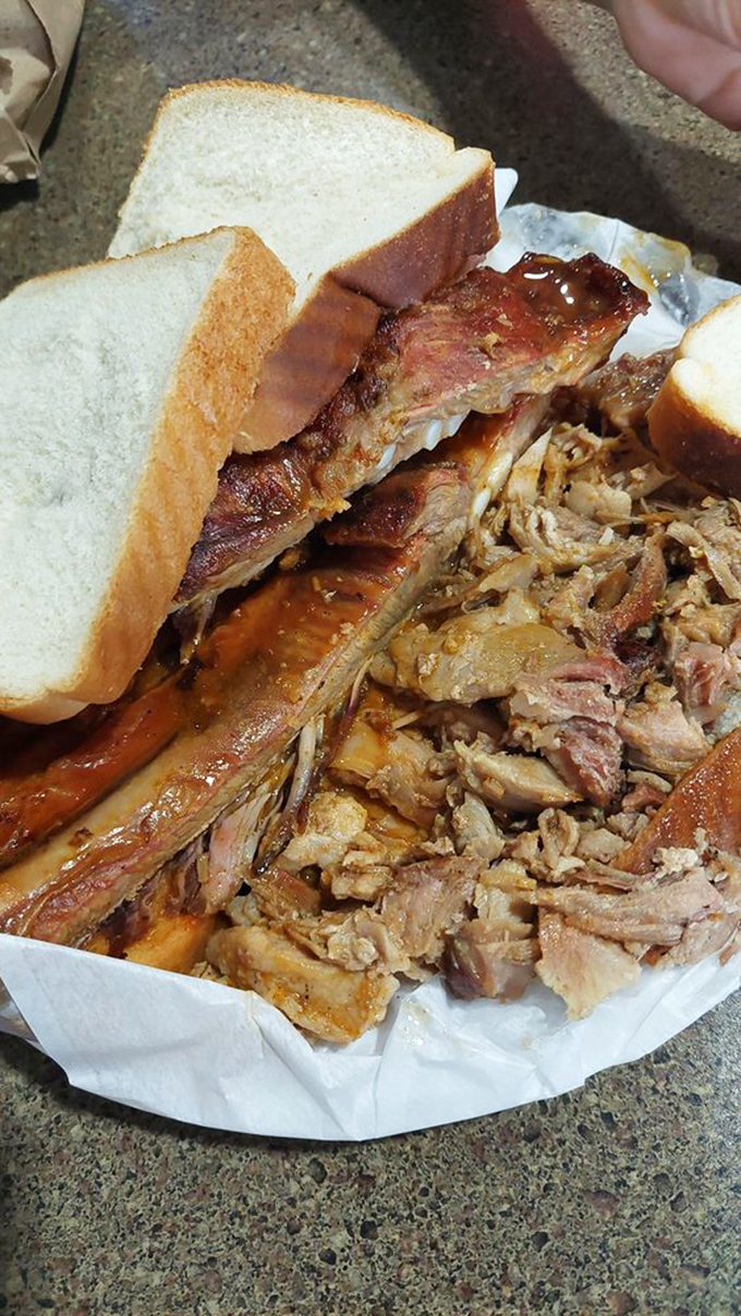 Pulled pork perfection! This sandwich is so good, it might just pull you back for seconds... and thirds.