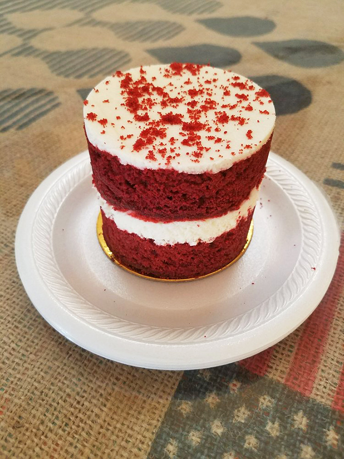 Red Velvet Cake: Because sometimes you need to paint the town red... and then eat it.