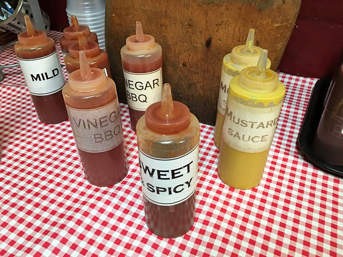 Sauce boss paradise! From mild to wild, these squeeze bottles hold the key to customizing your barbecue adventure.