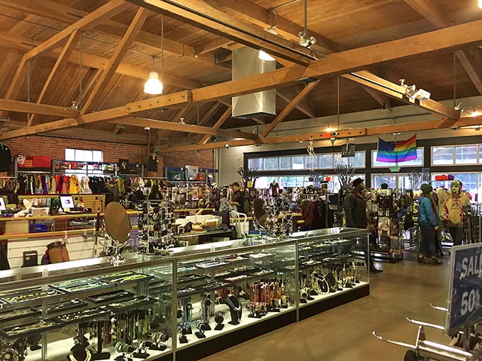 Welcome to the land of endless possibilities, where one person's castoff becomes another's prized possession. Happy hunting!