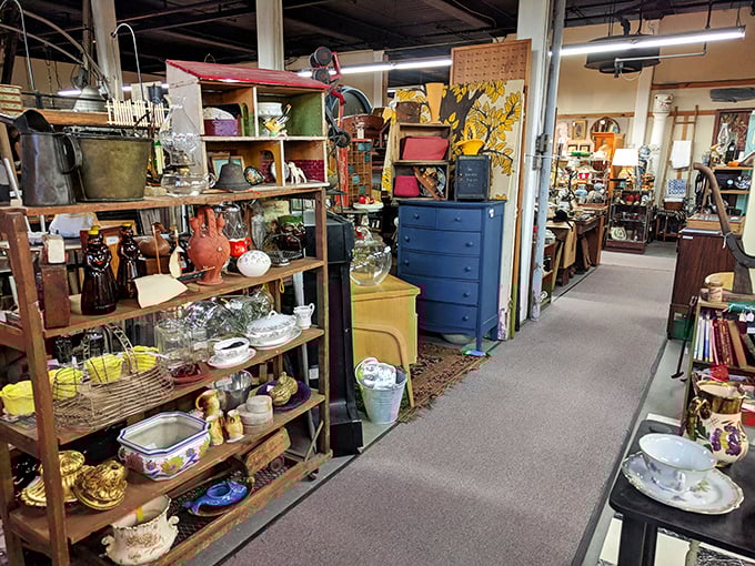 Aisle be there for you! These corridors of curiosities stretch as far as the eye can see. It's a marathon, not a sprint, folks!