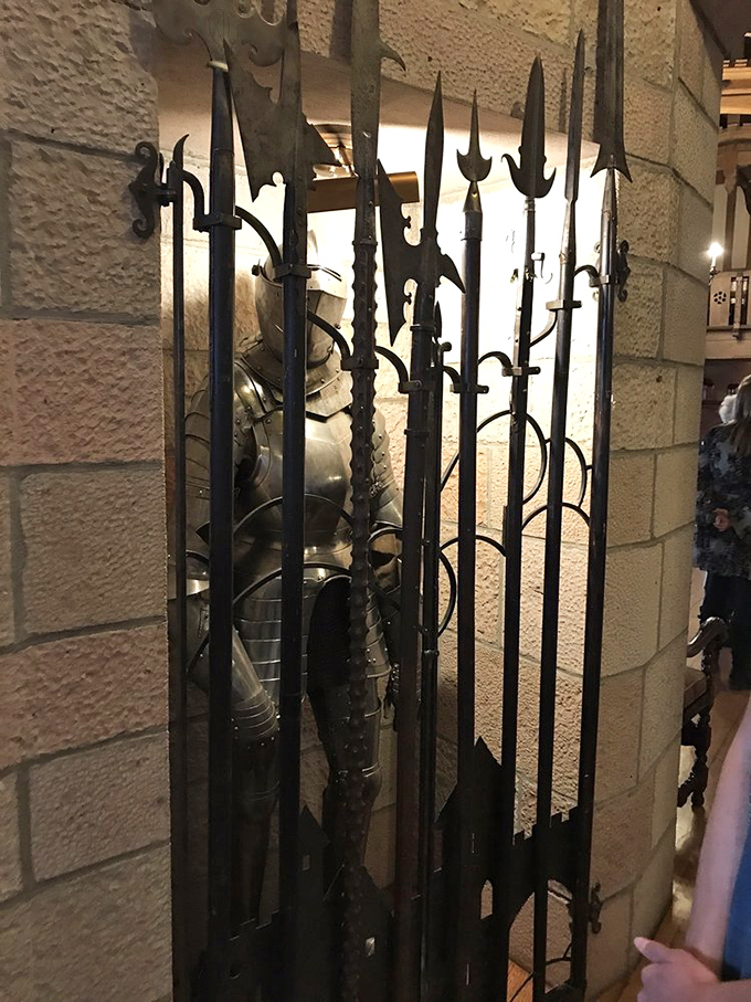 Knights in shining armor, meet the Wild West. These medieval warriors look ready to trade their horses for broncos.