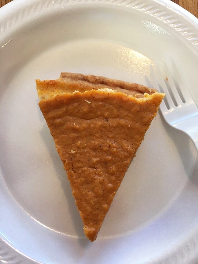 Sweet potato pie, oh my! This slice of heaven is so good, it might just make you forget about your other favorite orange food (sorry, cheese puffs).