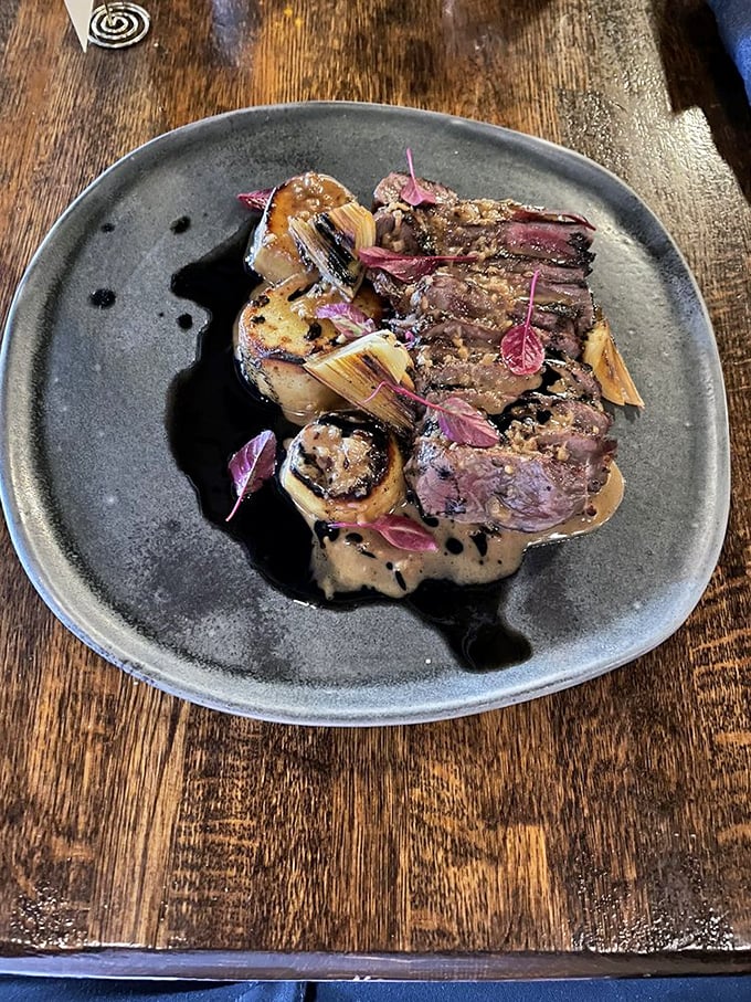 Meat this gorgeous deserves its own Instagram account. The microgreens aren't garnish &ndash; they're supporting actors in a flavor blockbuster.