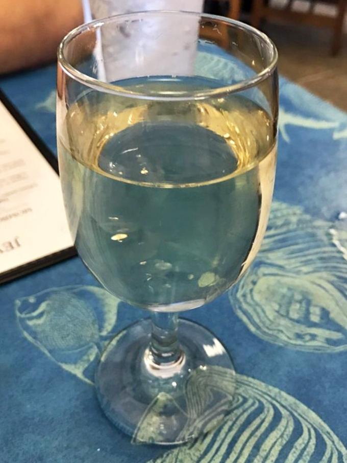 Liquid sunshine in a glass! This crisp white wine is the perfect companion for your seafood adventure.