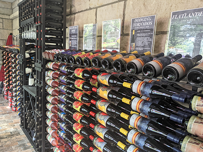 Wine not feel like nobility? This impressive collection would make even Dionysus raise a glass in approval.