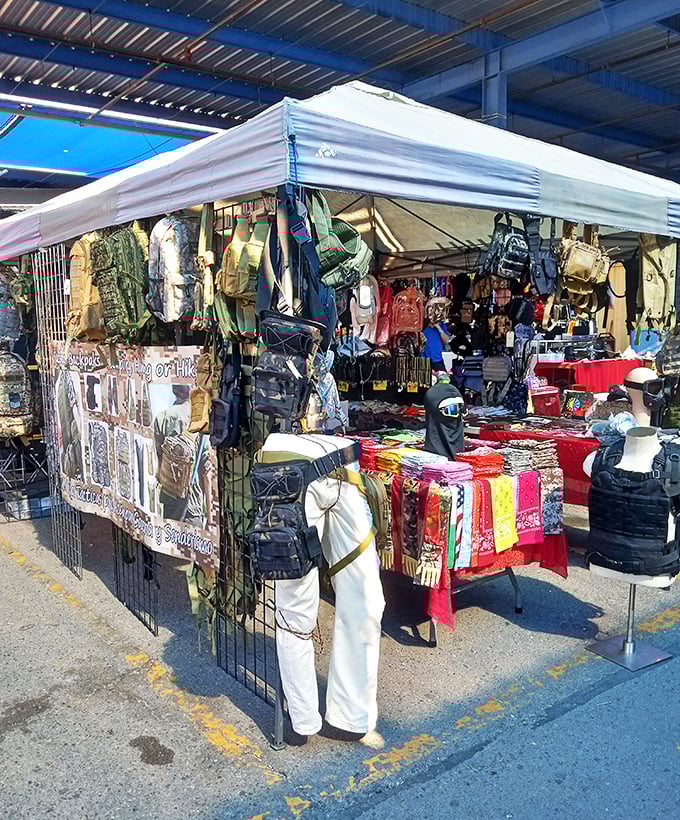 Bag lady heaven! With this many options, you could carry a different purse every day until the next solar eclipse.