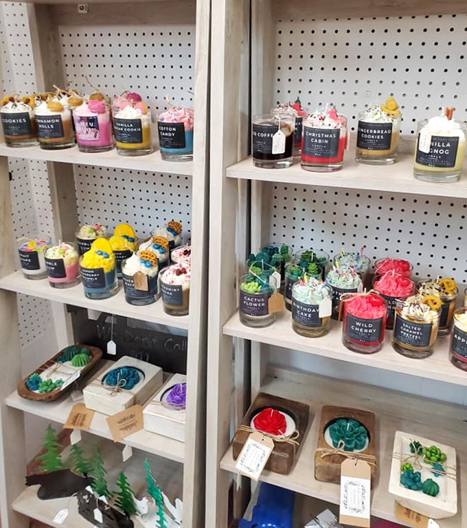 Scents and sensibility! These whimsical candles are like a scratch-and-sniff tour through Grandma's kitchen. Nostalgic aromas, anyone?