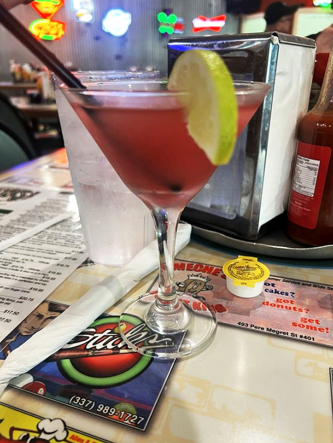 Cheers to good times! This cocktail isn't just a drink; it's liquid sunshine with a twist of Louisiana spirit. Bottoms up, cher!